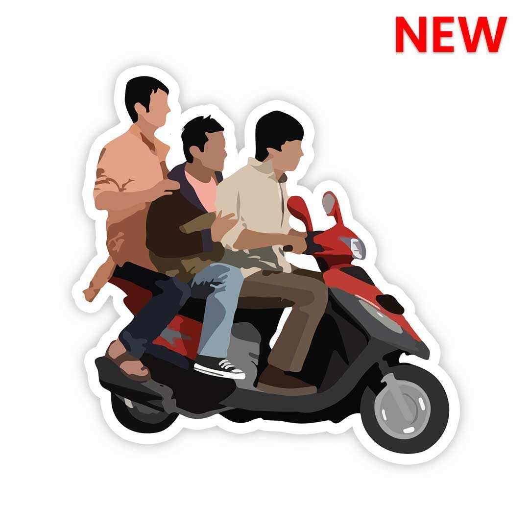 3 Idiots Sticker – STICK IT UP