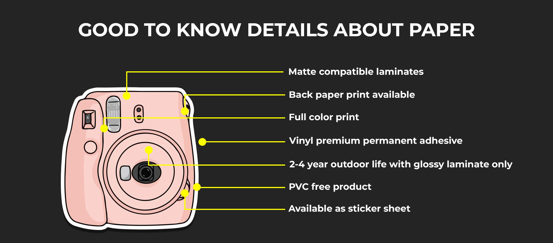 Custom Paper Sticker – STICK IT UP