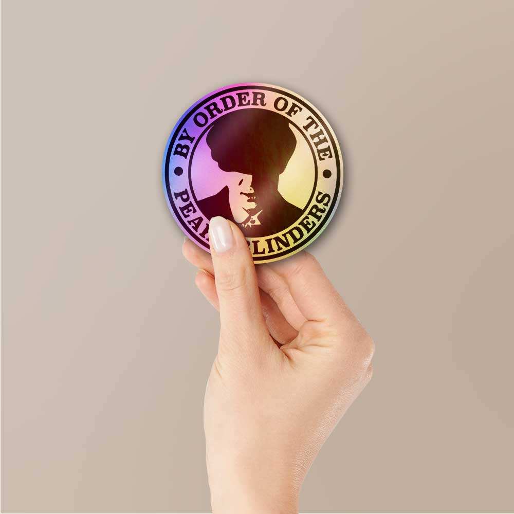STICK IT UP – Peaky Blinder Holographic Sticker – Dazzling Holographic ...