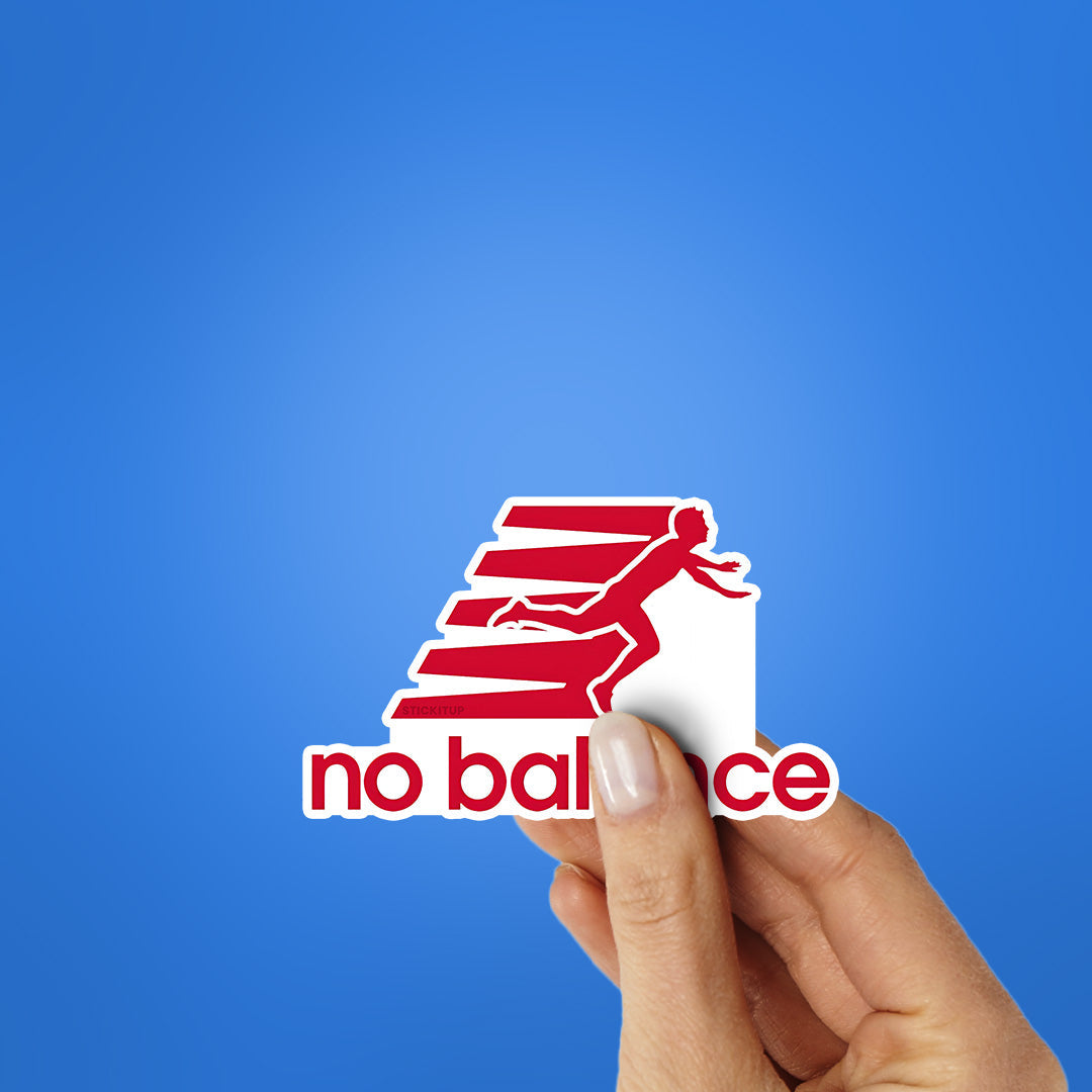 No Balance Sticker