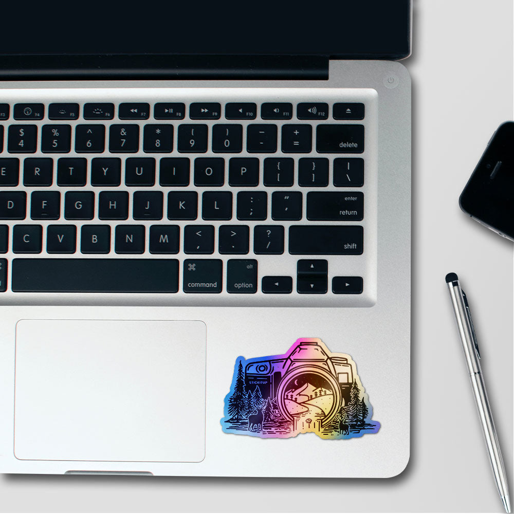 Capture The Wild Holographic Stickers