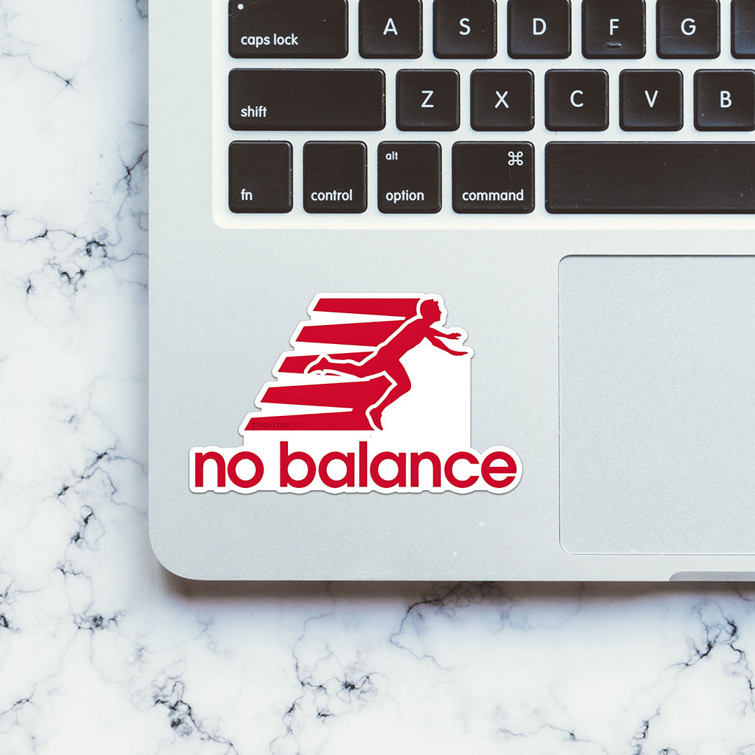 No Balance Sticker