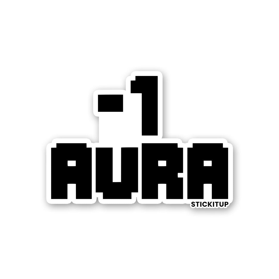 Buy -1 AURA Sticker Online | Premium Waterproof Vinyl | STICK IT UP