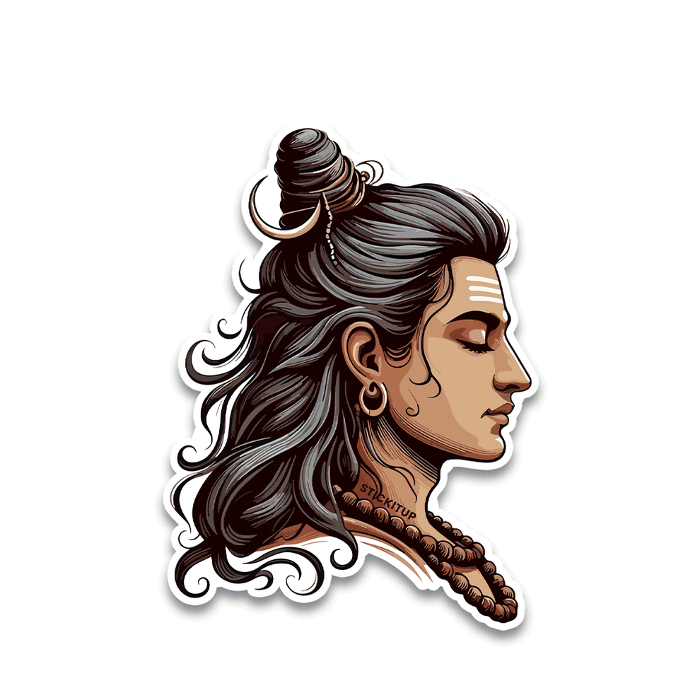 Buy Dev Mahadev Bumper Sticker Online | Premium Waterproof Vinyl ...