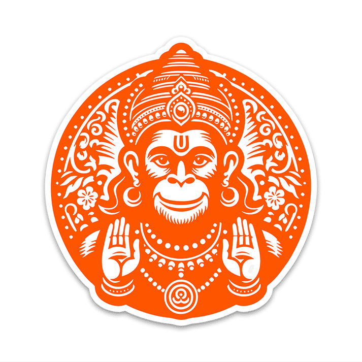 STICK IT UP – Hanuman Bumper Sticker – Premium Reflective Bumper ...