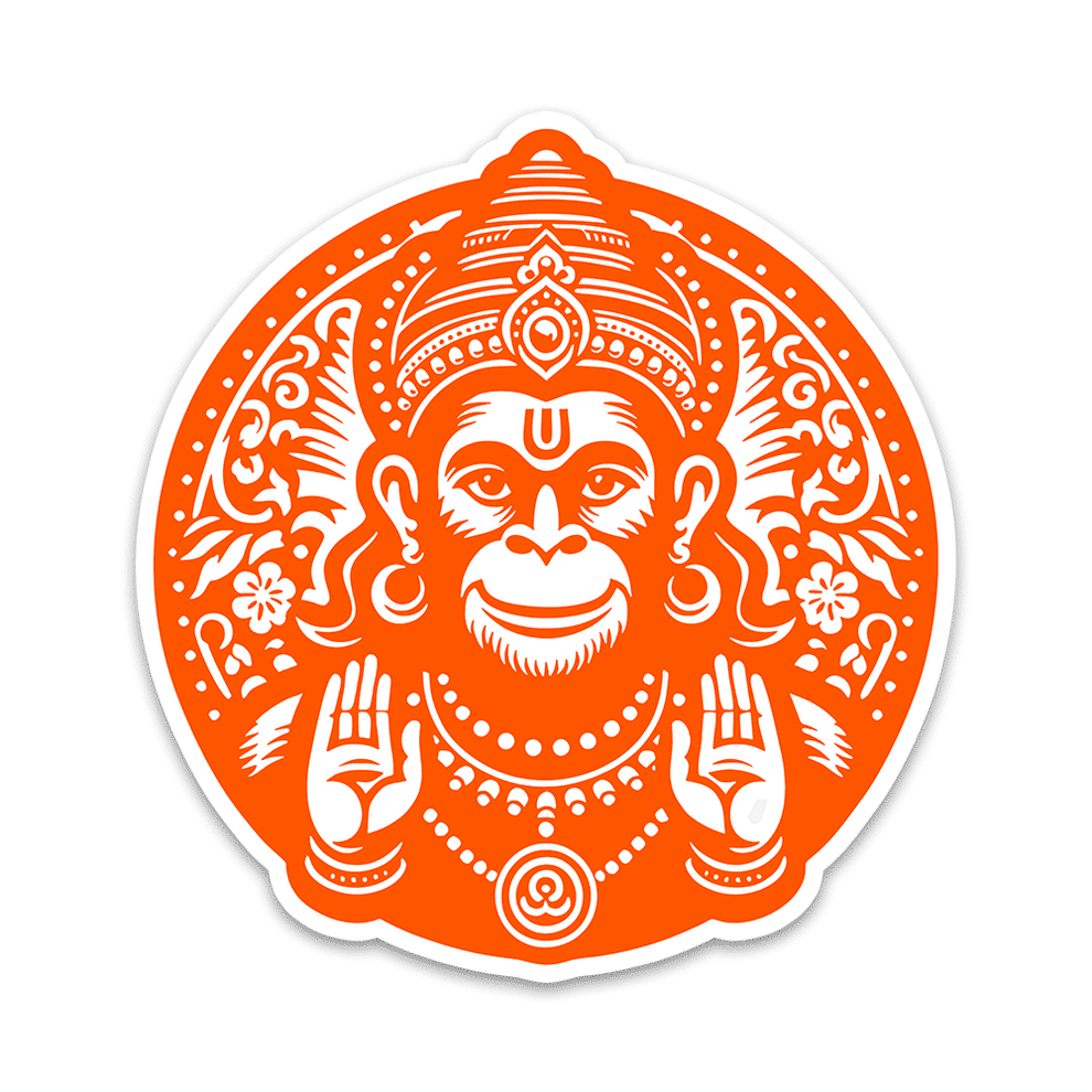 STICK IT UP – Hanuman Bumper Sticker – Premium Reflective Bumper ...