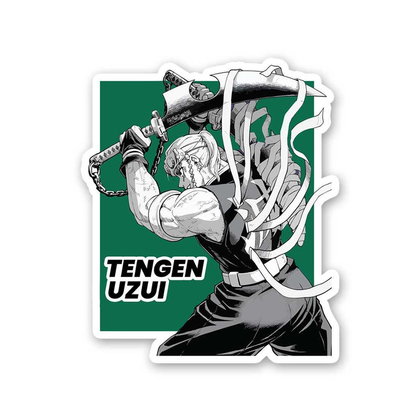 Tengen Uzui With Sword Sticker – STICK IT UP