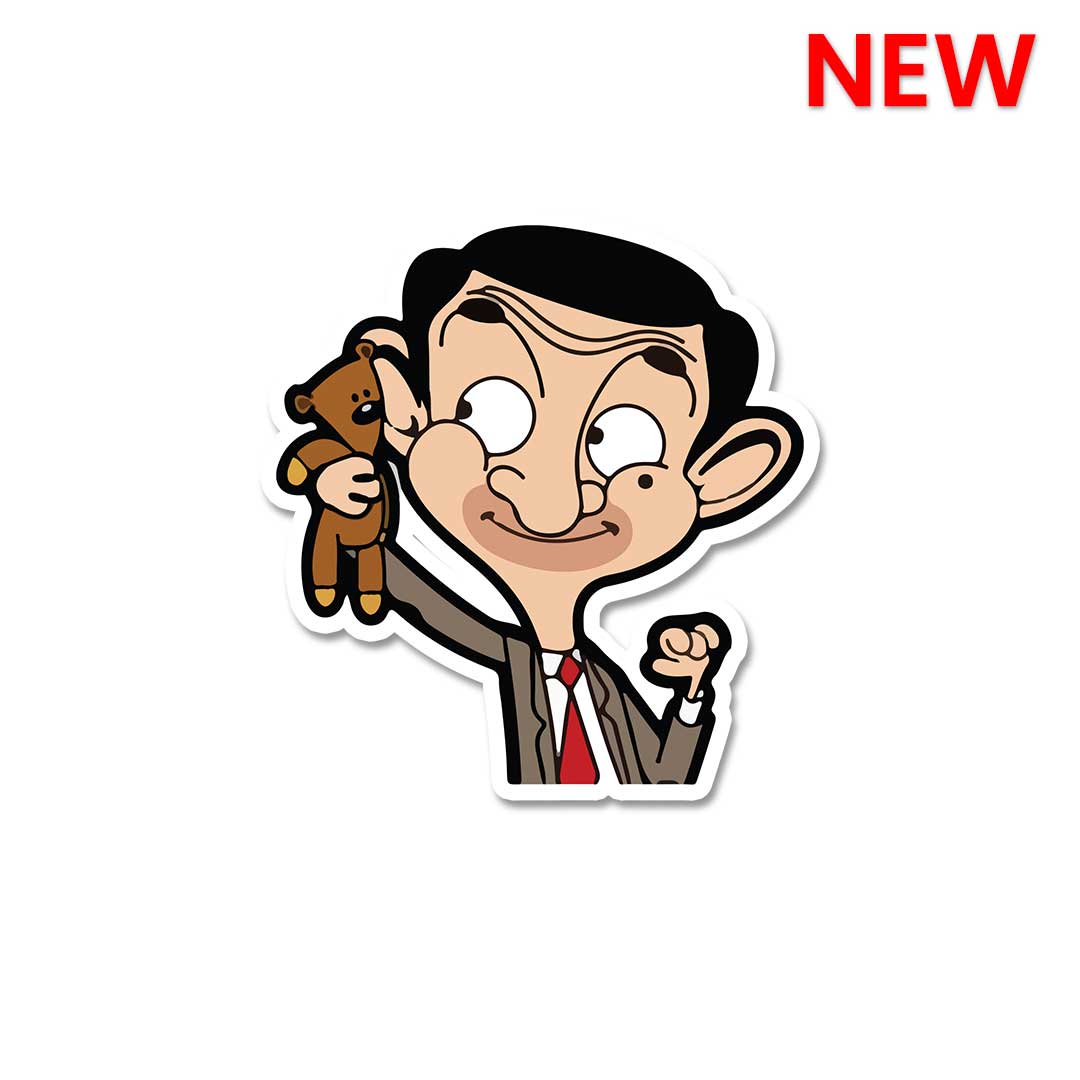 Mr. Bean Sticker - Buy best quality stickers, sticker packs and laptop ...
