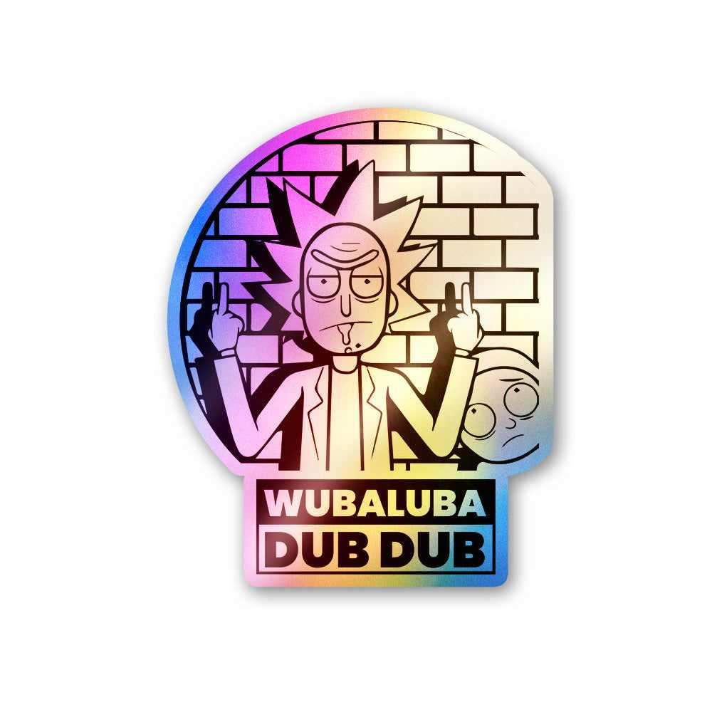 Rick Holographic Stickers