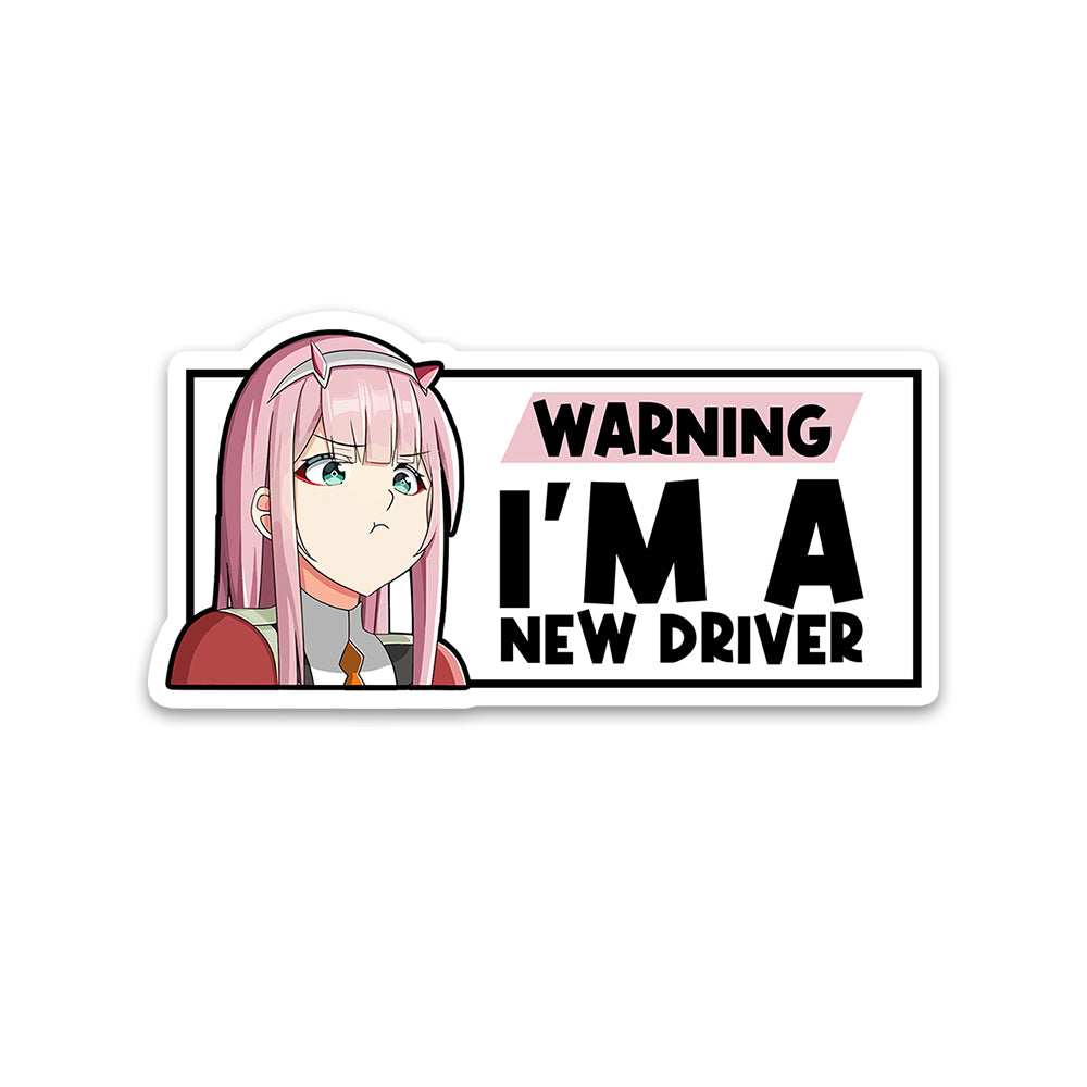 New Driver Bumper Sticker – STICK IT UP