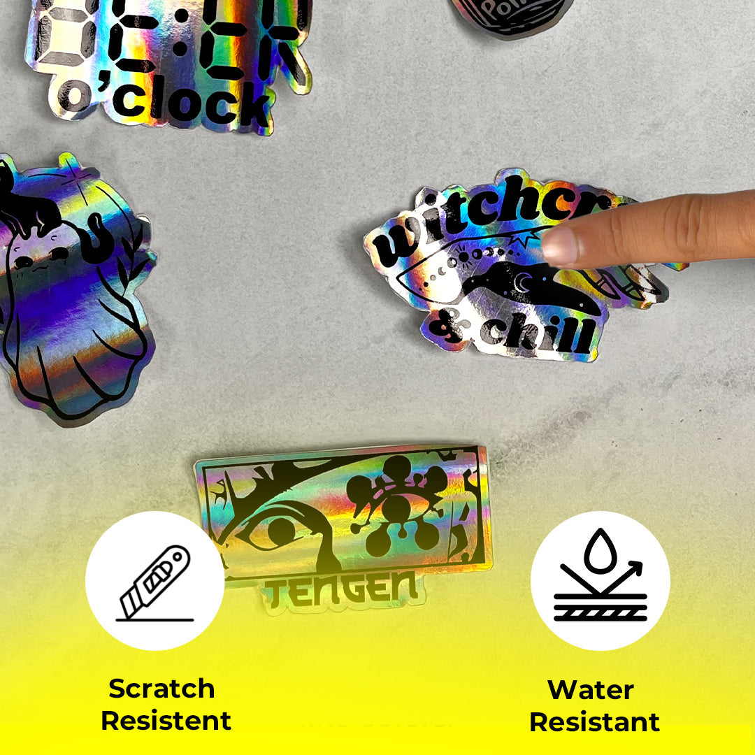 Tattoo Dragon Holographic Stickers