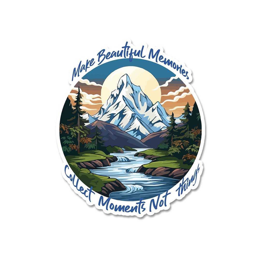 Collect Moment Not Things Sticker - Buy best quality stickers, sticker ...