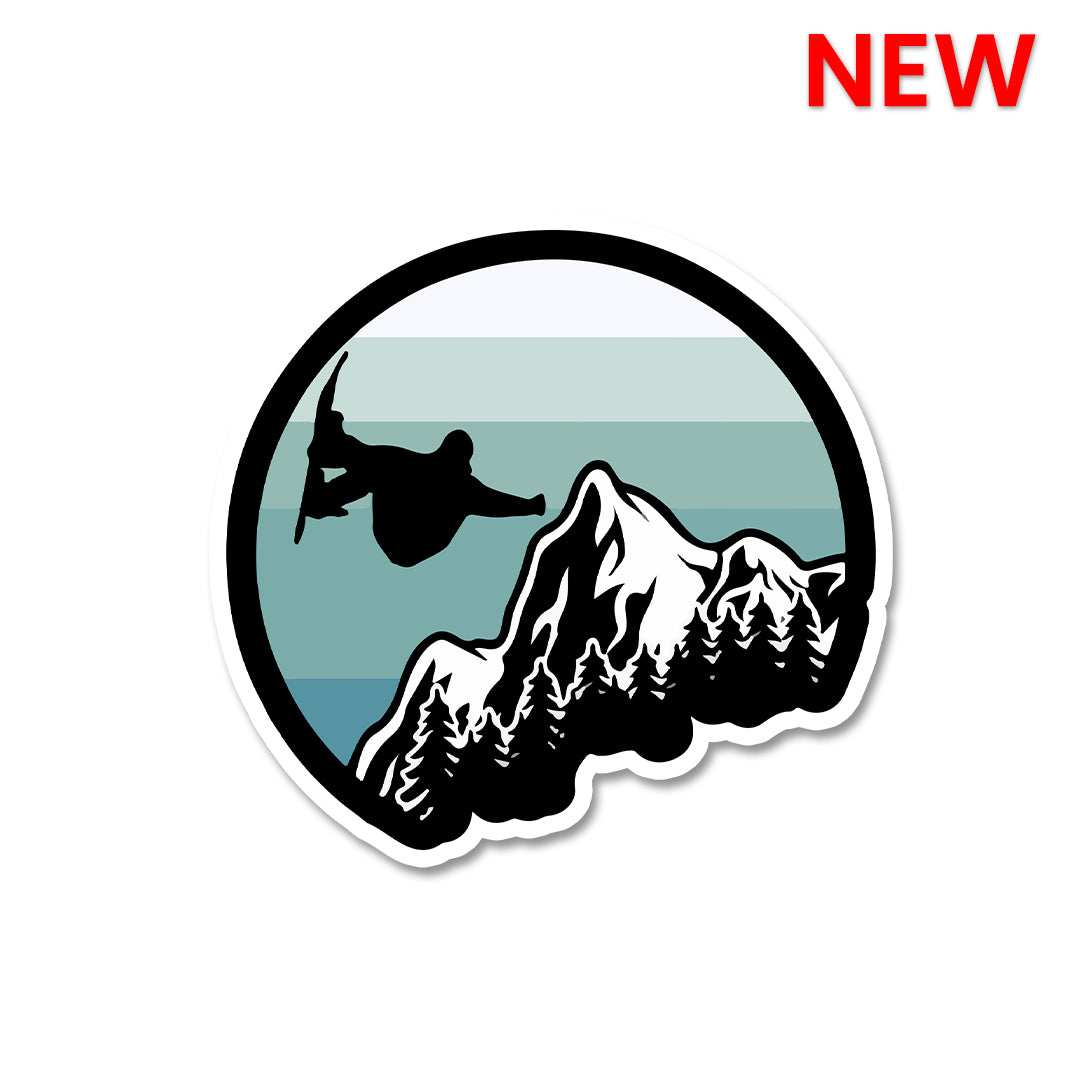 Snow Surfing Sticker – STICK IT UP