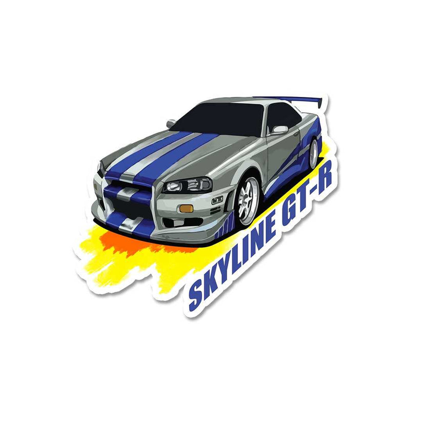 Skyline Gt R Sticker - Buy best quality stickers, sticker packs and ...