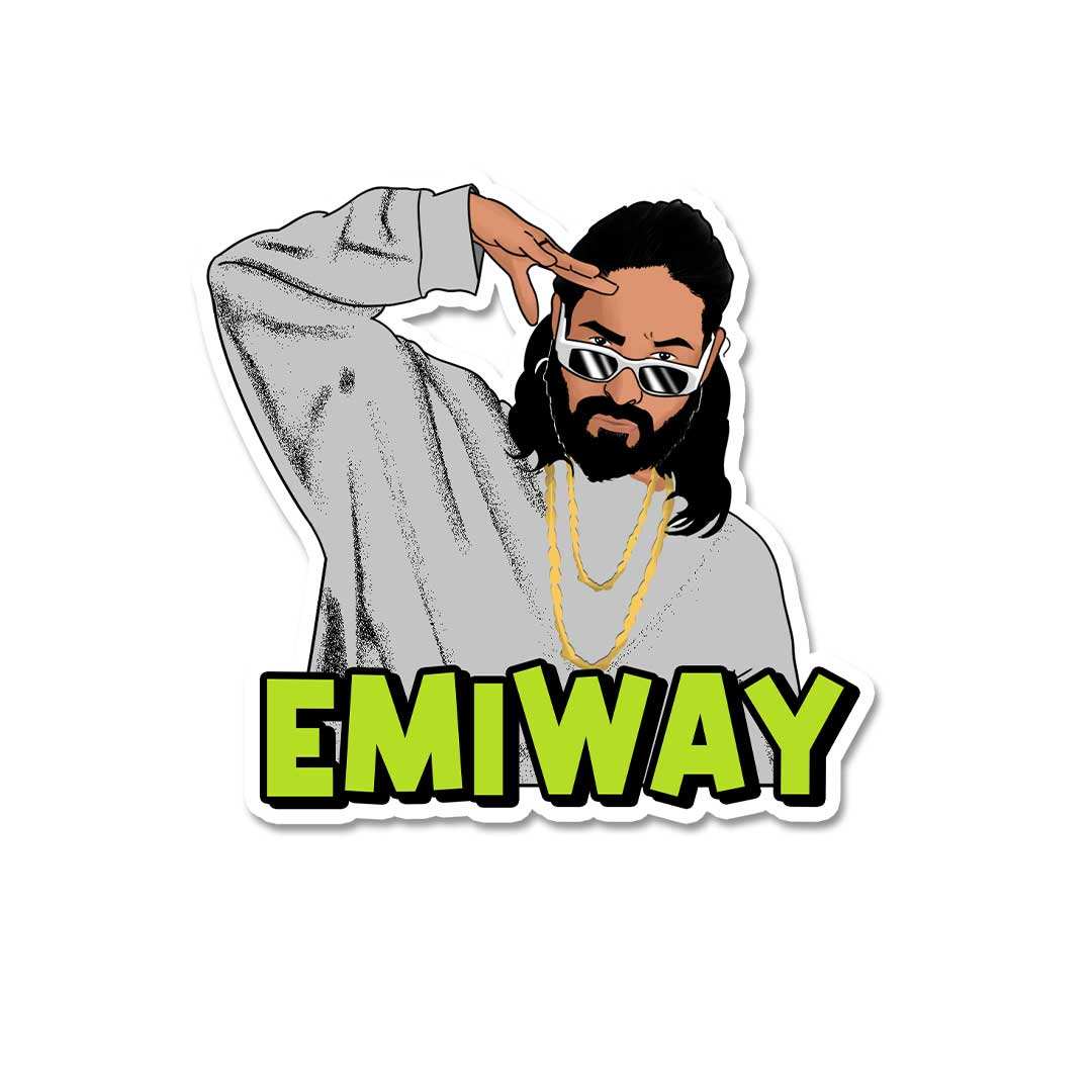 Emiway Sticker - Buy best quality stickers, sticker packs and laptop ...