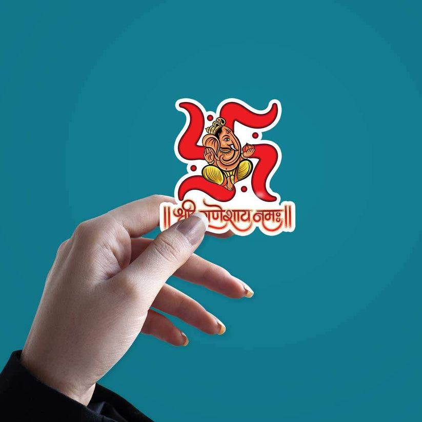 Shree Ganeshay Namah Sticker - Buy best quality stickers, sticker packs ...