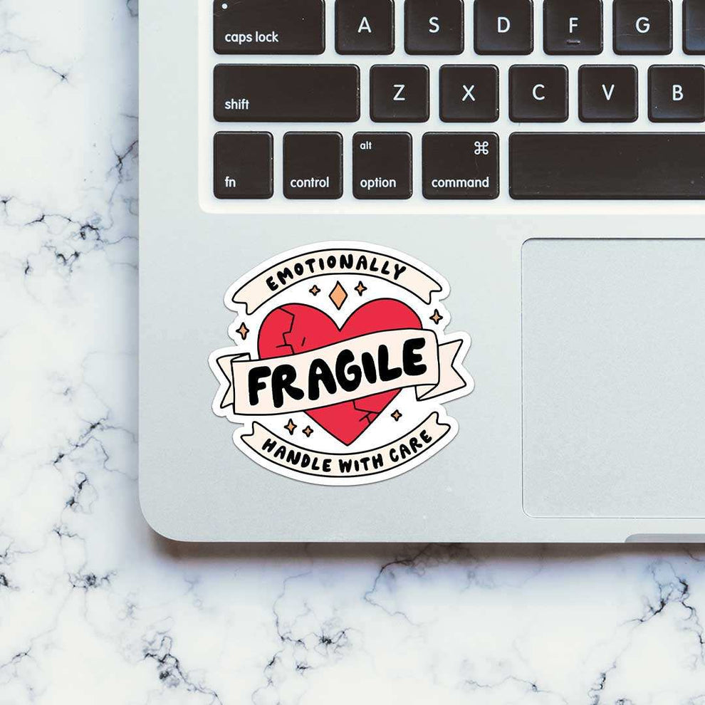 Fragile Handle With Care Sticker - Buy best quality stickers, sticker ...
