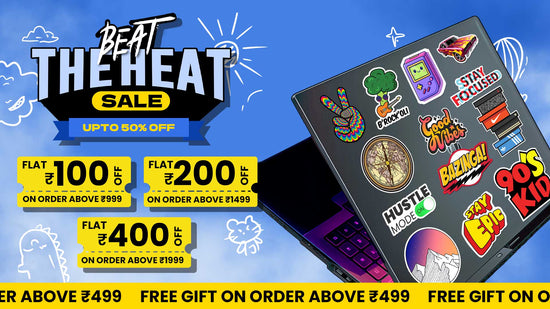 Buy Premium Vinyl Stickers and Laptop Skins Online | Stick It Up