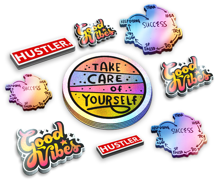 Custom Stickers – STICK IT UP