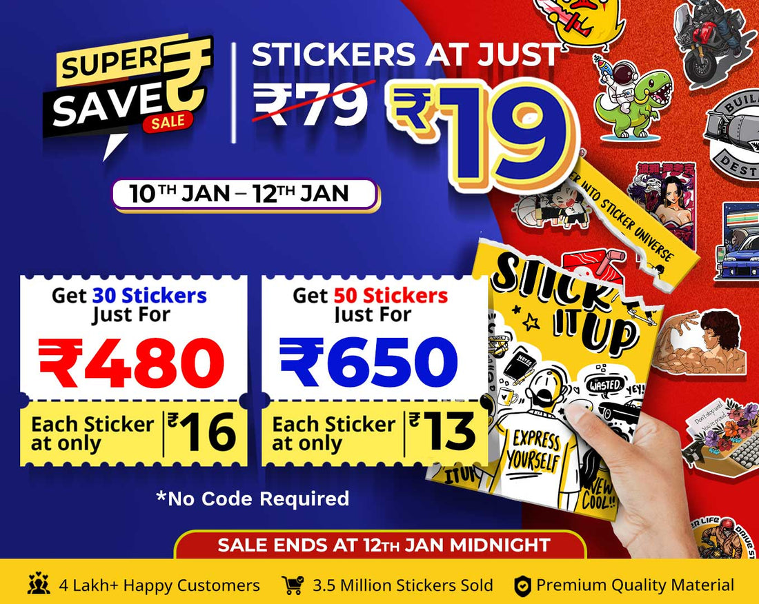 Buy Premium Vinyl Stickers and Laptop Skins Online | Stick It Up ...