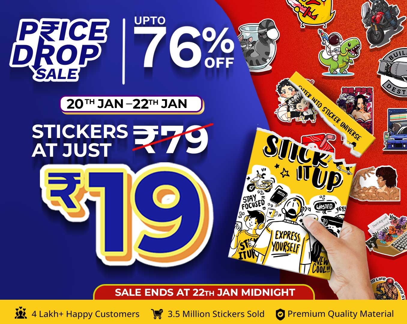 Buy Premium Vinyl Stickers and Laptop Skins Online | Stick It Up ...