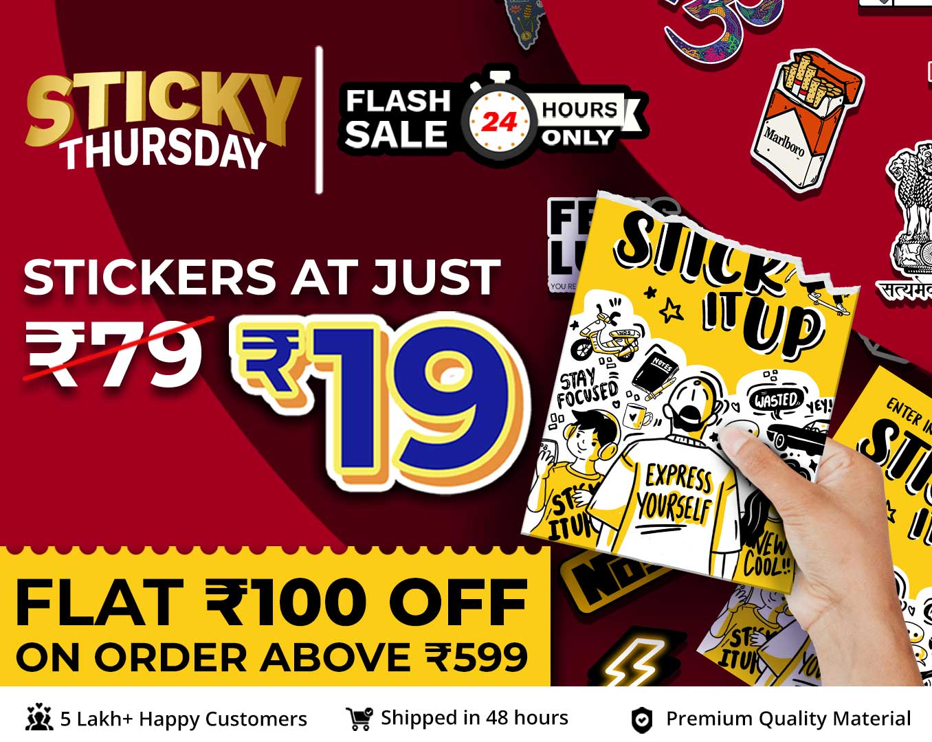 Buy Premium Vinyl Stickers and Laptop Skins Online | Stick It Up ...