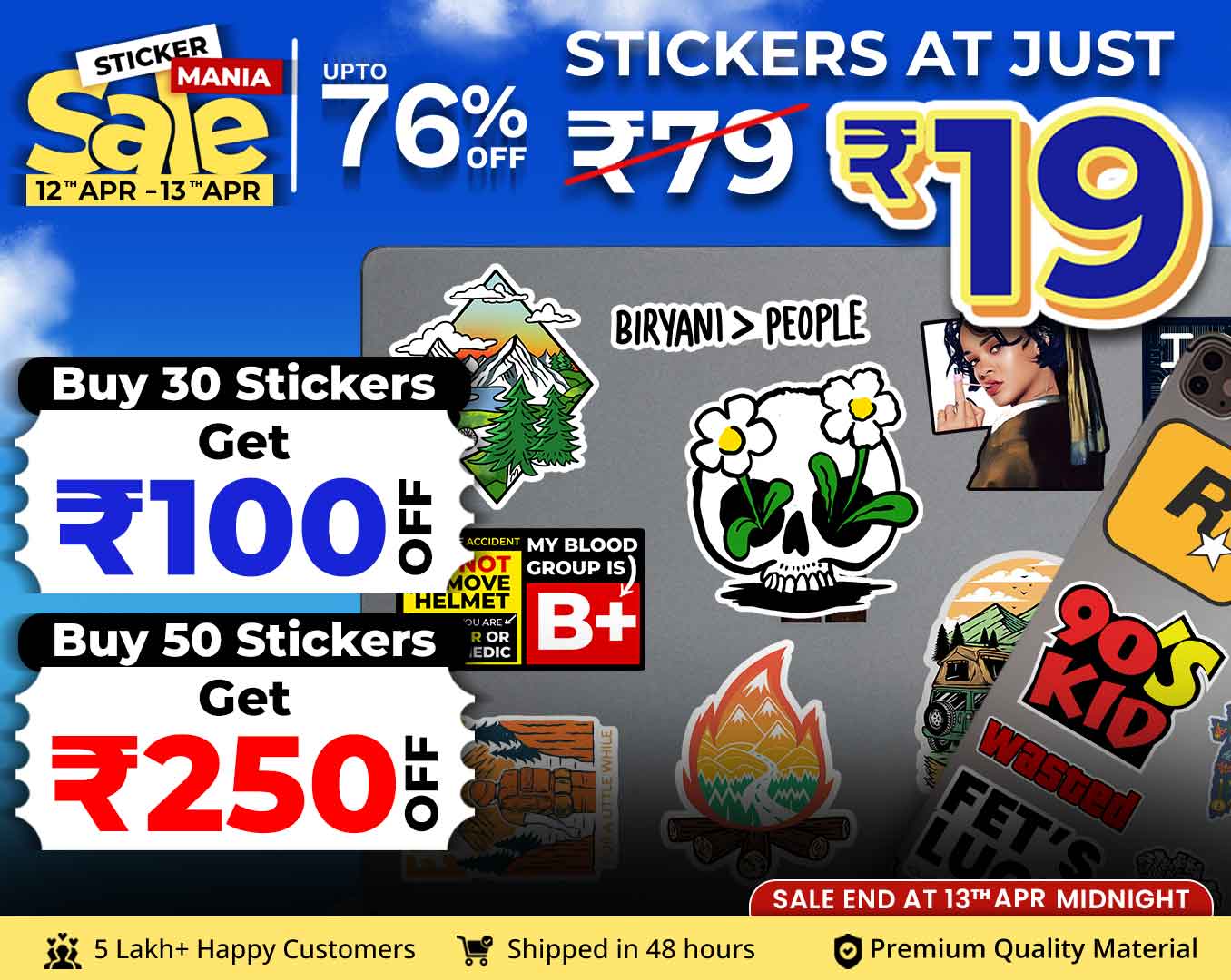 Buy Premium Vinyl Stickers and Laptop Skins Online | Stick It Up ...