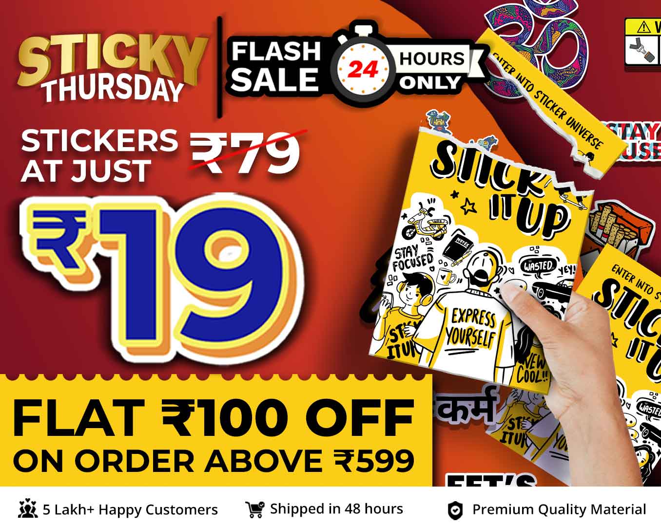Buy Premium Vinyl Stickers and Laptop Skins Online | Stick It Up ...