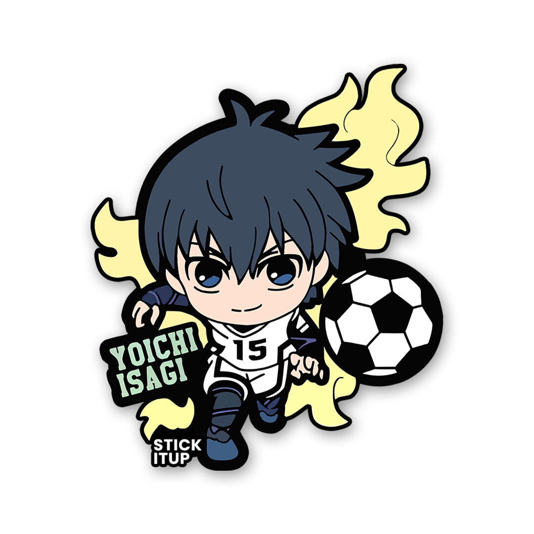 Isagi Chibi Sticker – STICK IT UP