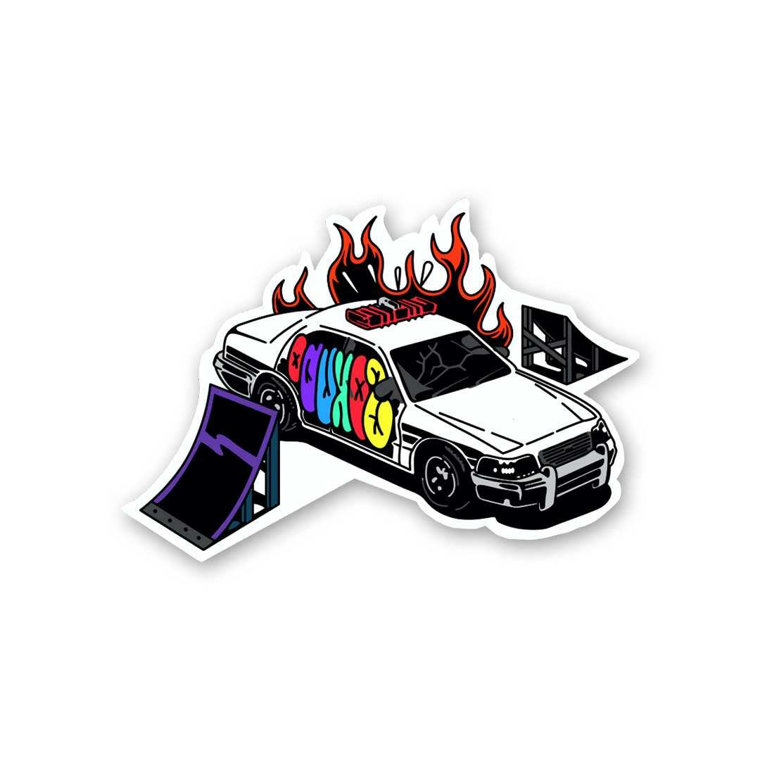 Rebel Burnout Sticker – STICK IT UP
