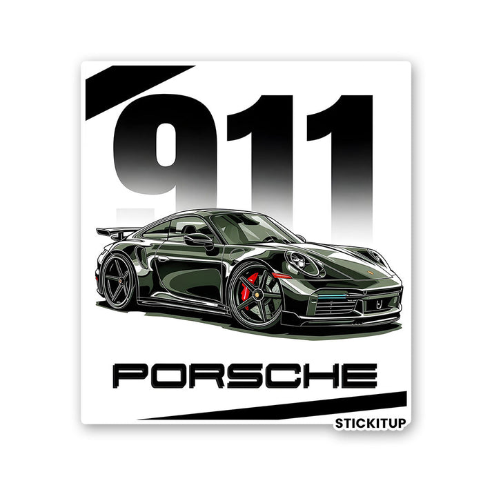 PORSHE 911 Sticker