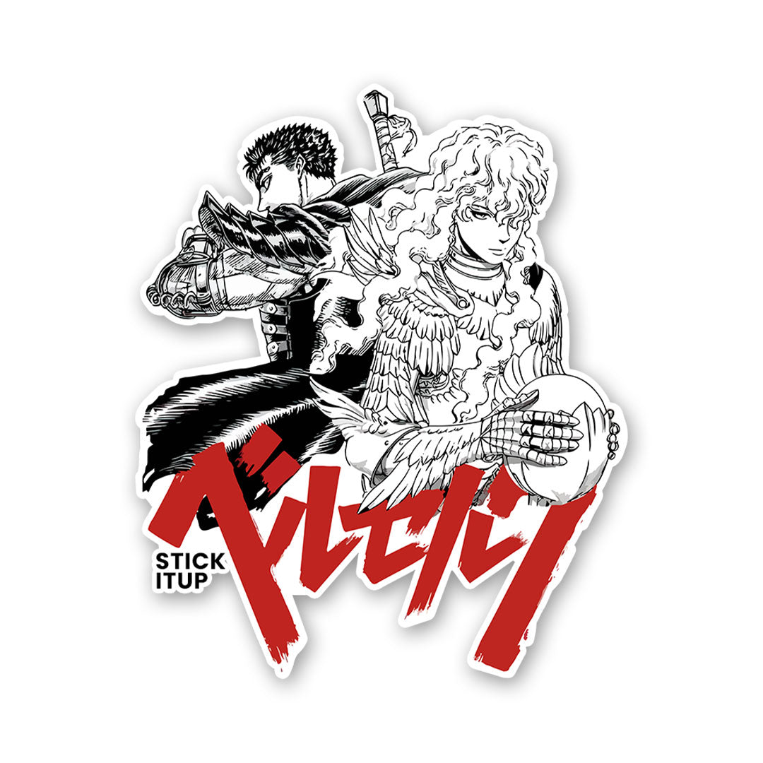 Guts And Griffith Sticker – STICK IT UP