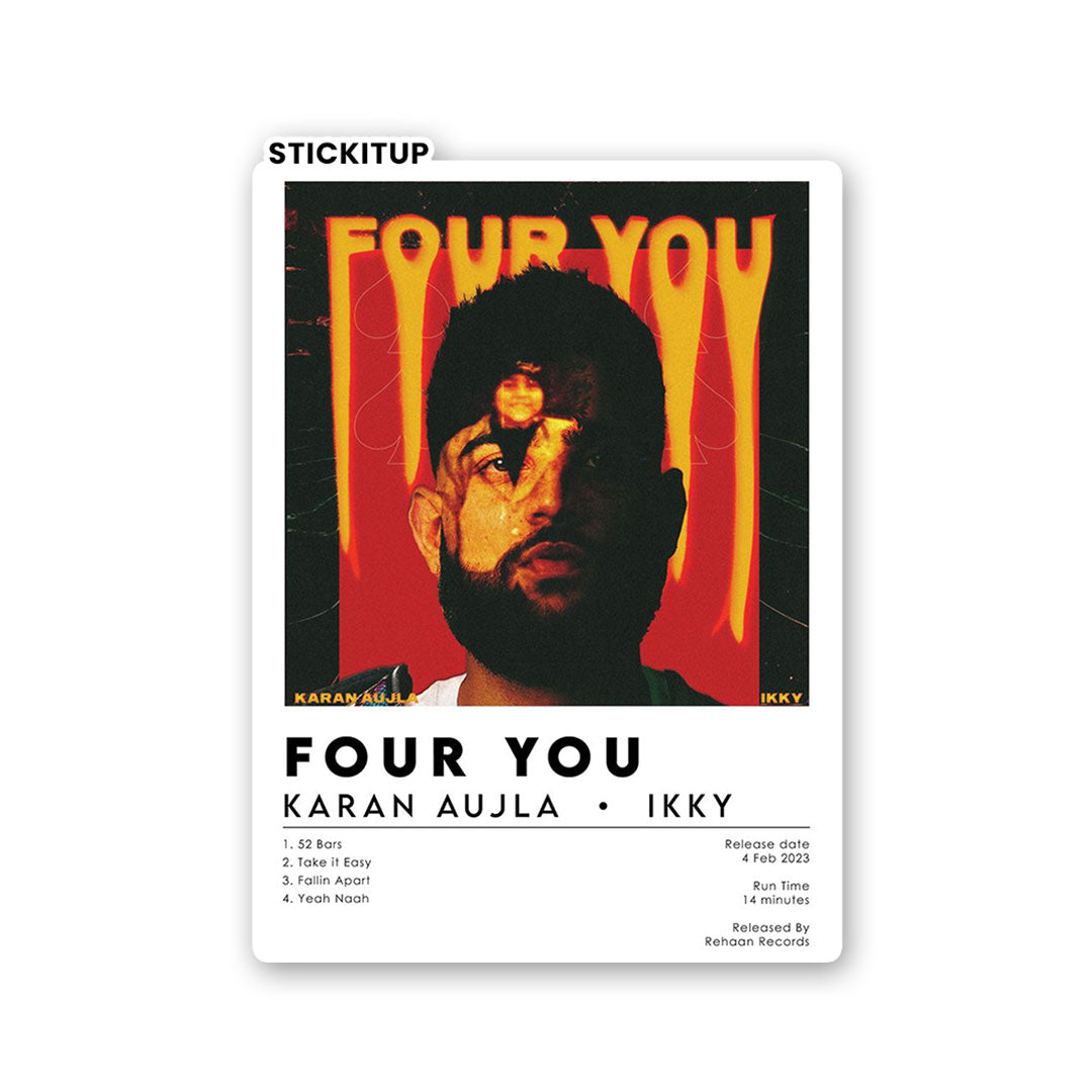 Four You Sticker