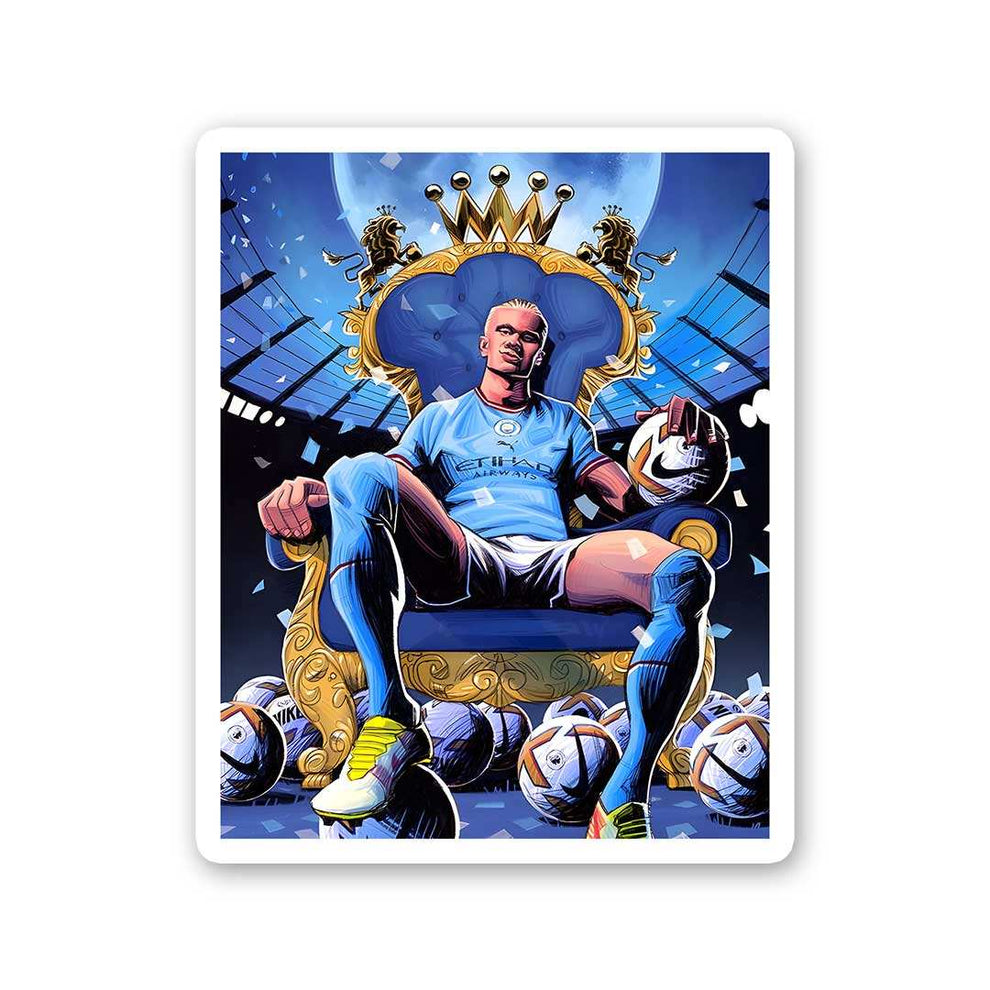 Erling Haaland Sticker – STICK IT UP