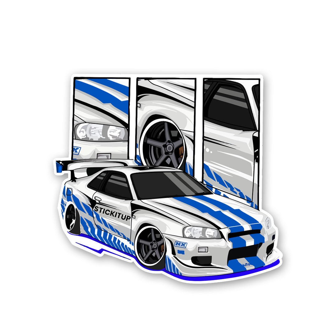 Skyline GT-R Sticker – STICK IT UP