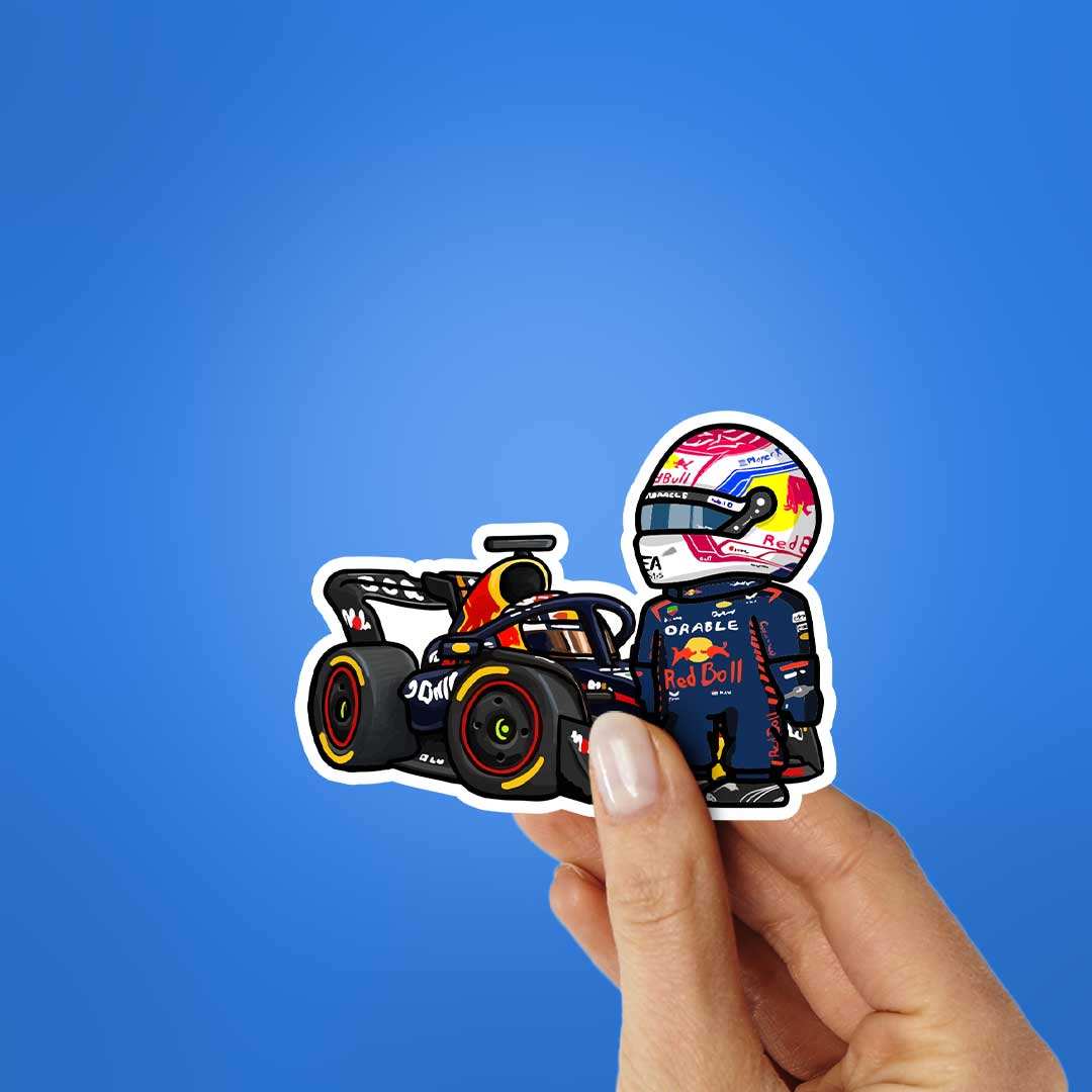 Max Verstappen Sticker – STICK IT UP