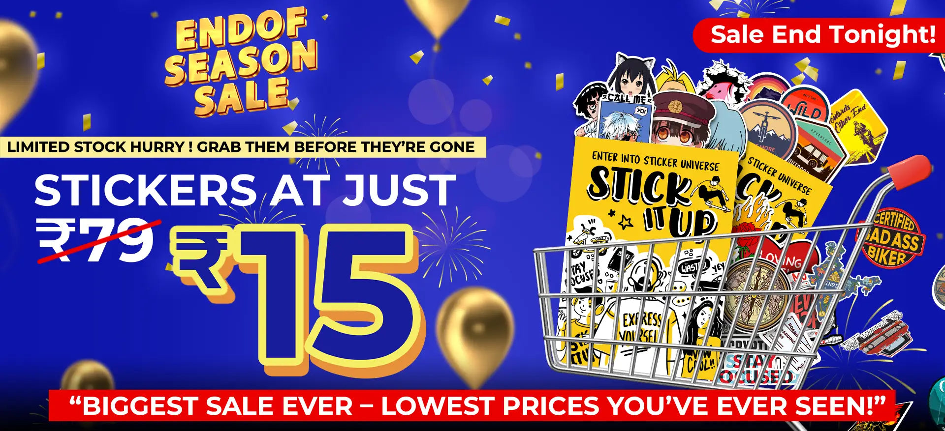 Premium matte finish Vinyl Stickers | STICK IT UP