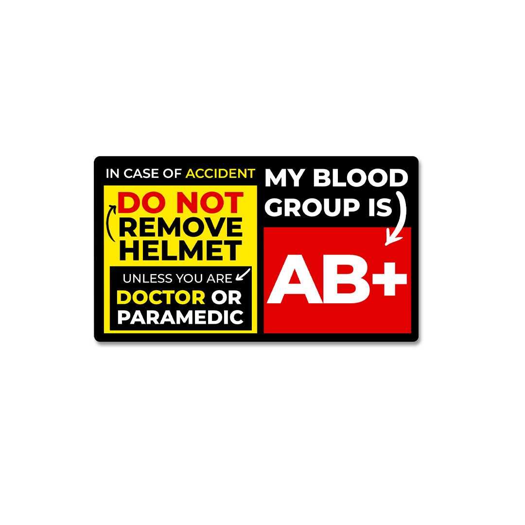 Buy Ab Positive Sticker Online | Premium Waterproof Vinyl | STICK IT UP