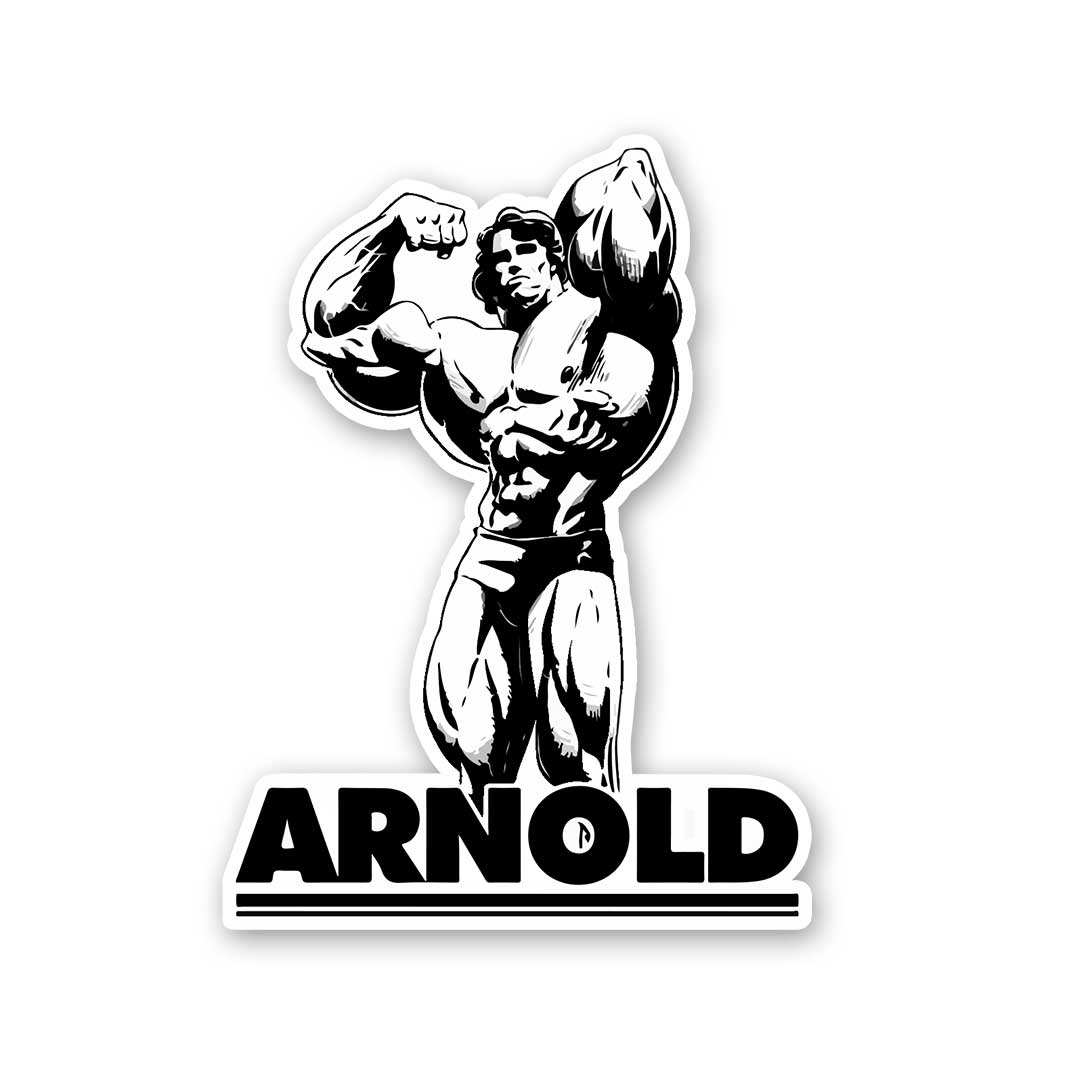 Buy Arnold Sticker Online | Premium Waterproof Vinyl | STICK IT UP