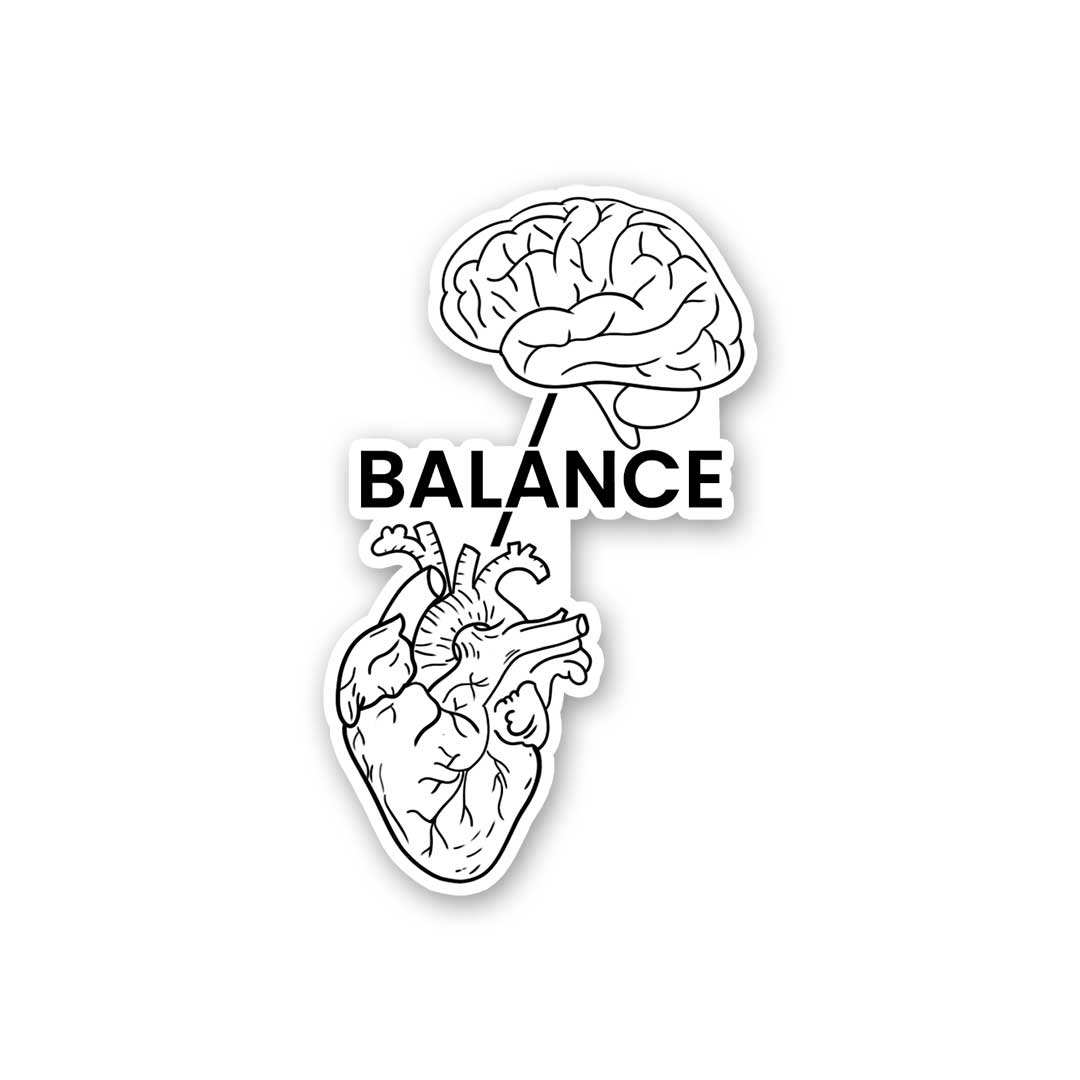 Buy Balance Sticker Online | Premium Waterproof Vinyl | STICK IT UP