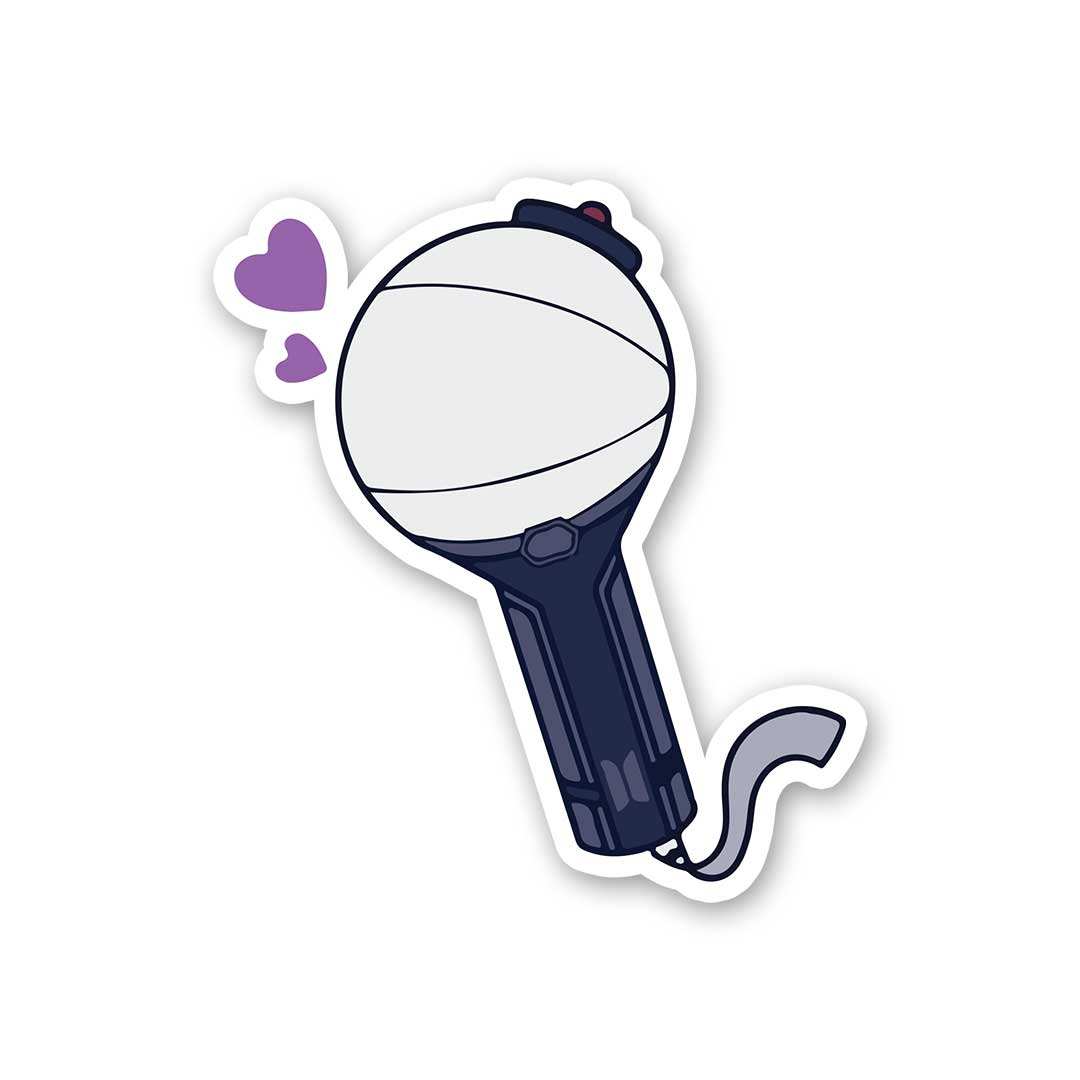 BTS Light Stick Sticker – STICK IT UP
