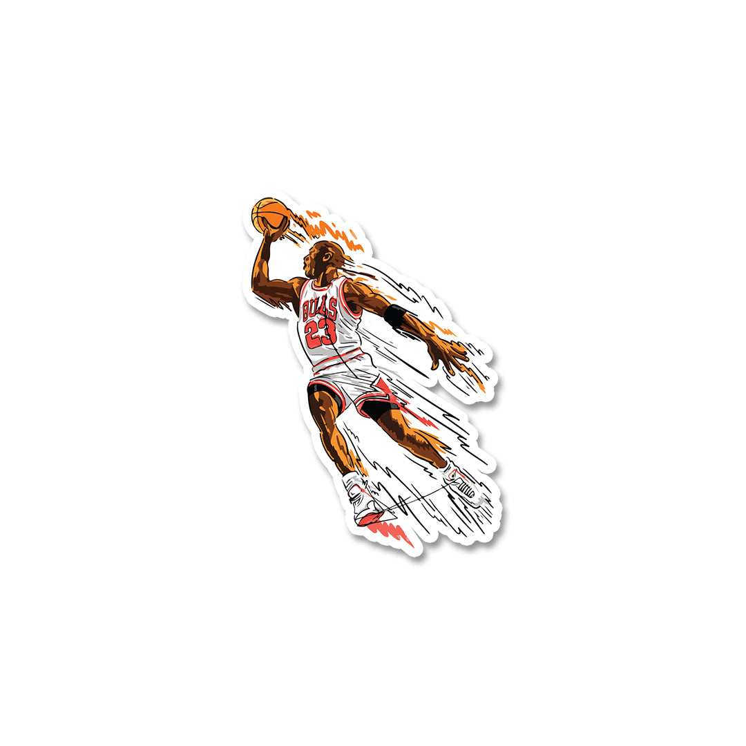 Buy Bulls 23 Stickers Online | Premium Waterproof Vinyl | STICK IT UP