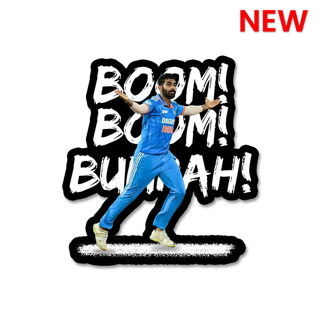 Buy Bumrah Sticker Online | Premium Waterproof Vinyl | STICK IT UP