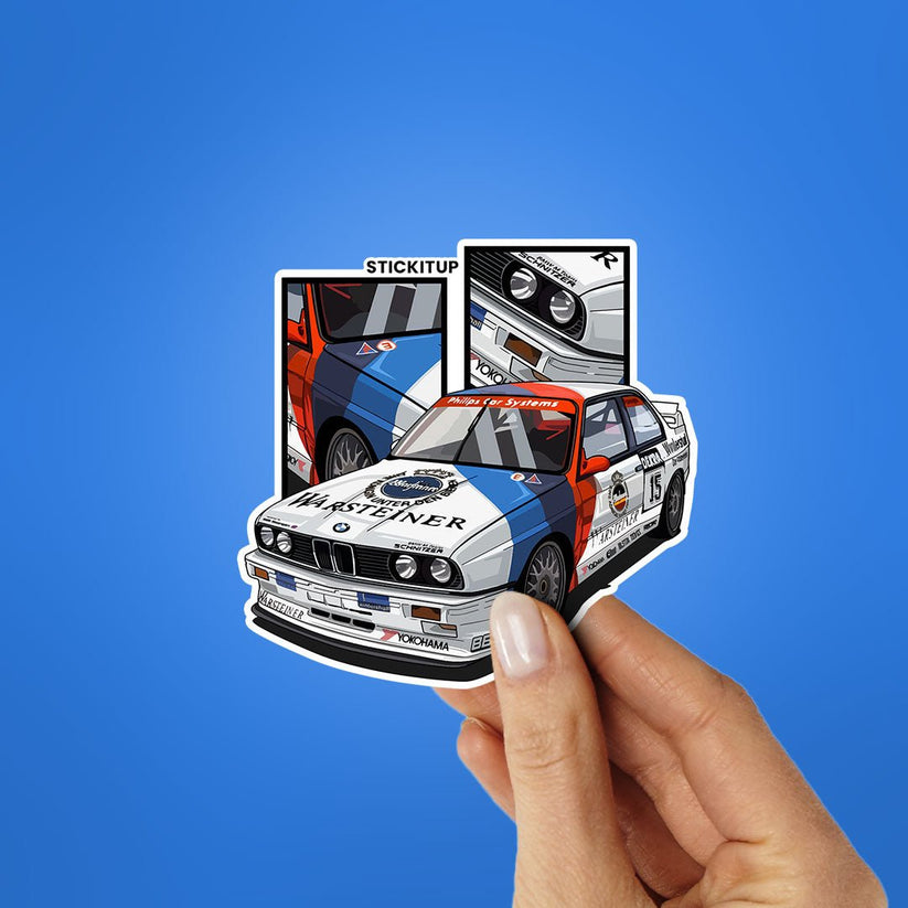 Buy E30 M3 Sticker Online | Premium Waterproof Vinyl | STICK IT UP