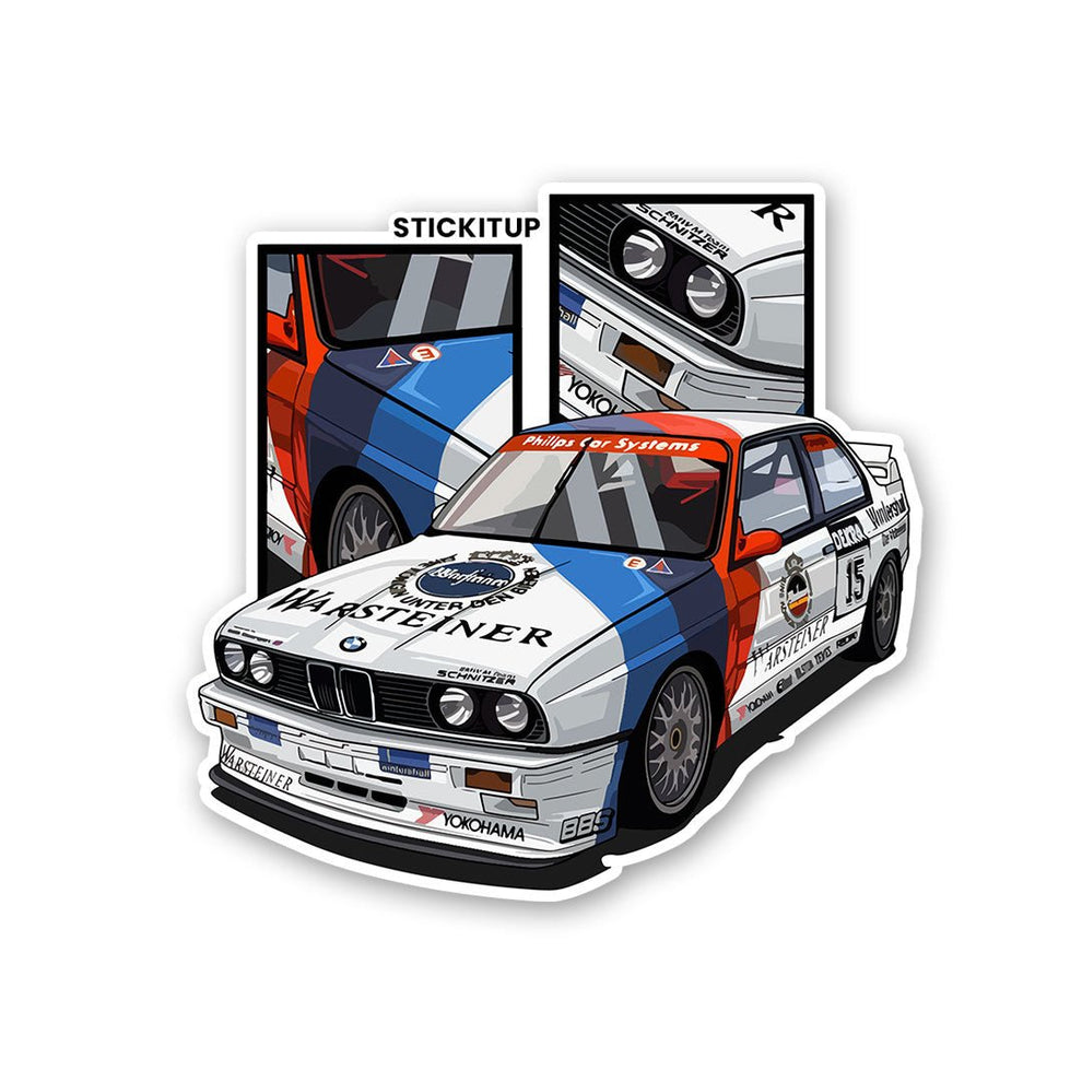 Buy E30 M3 Sticker Online | Premium Waterproof Vinyl | STICK IT UP