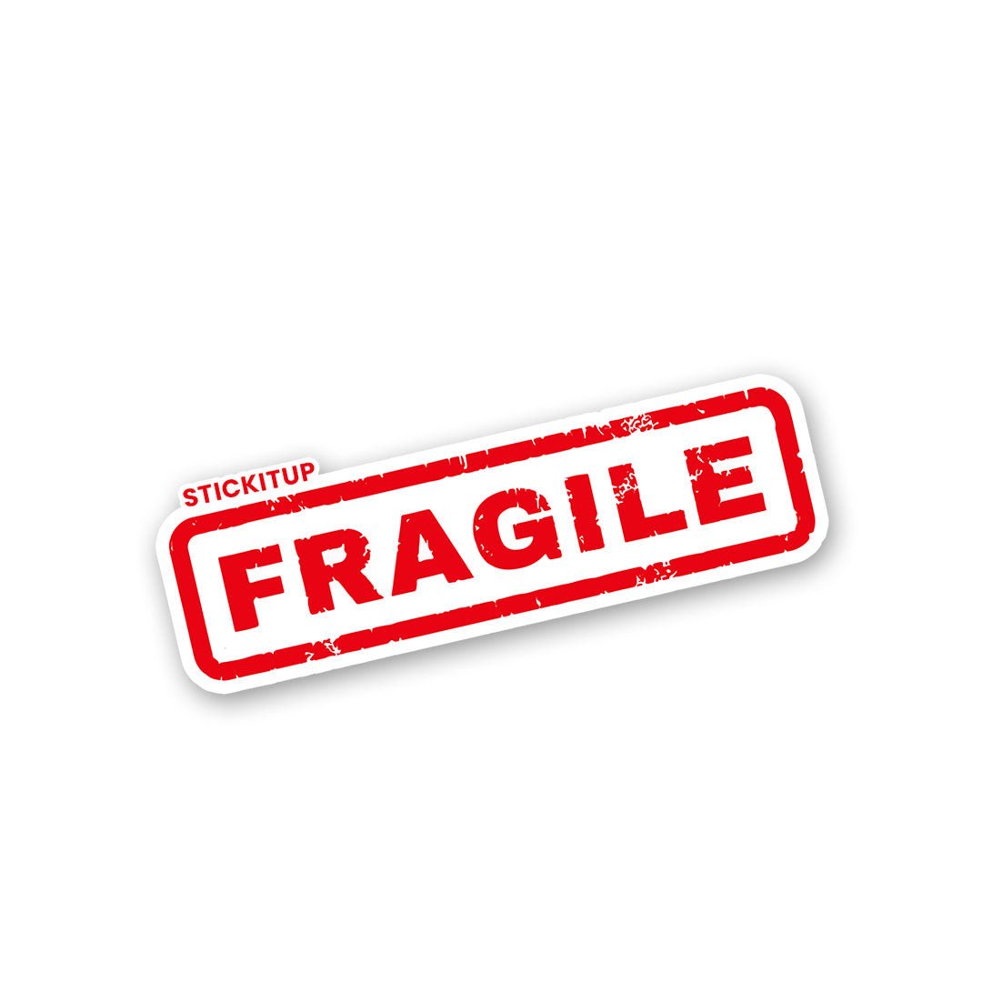 Buy Fragile Sticker Online | Premium Waterproof Vinyl | STICK IT UP
