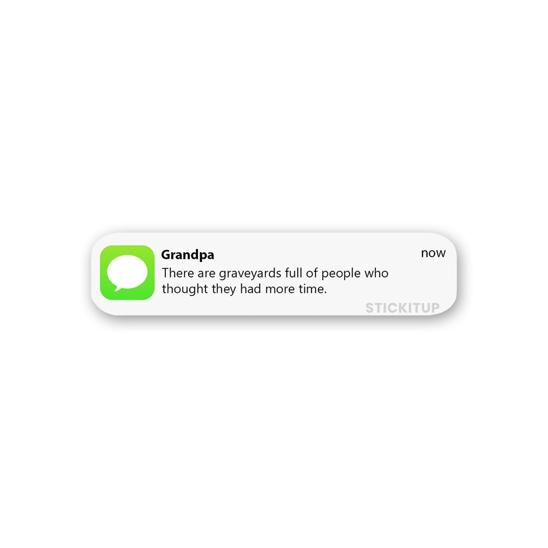 Buy Grandpa Sticker Online | Premium Waterproof Vinyl | STICK IT UP