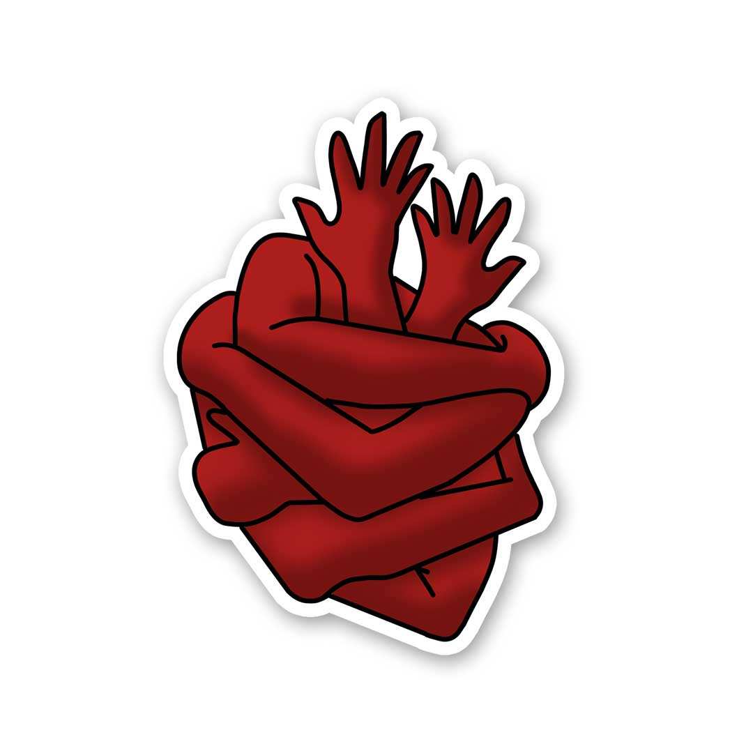 Buy Hug Sticker Online | Premium Waterproof Vinyl | STICK IT UP