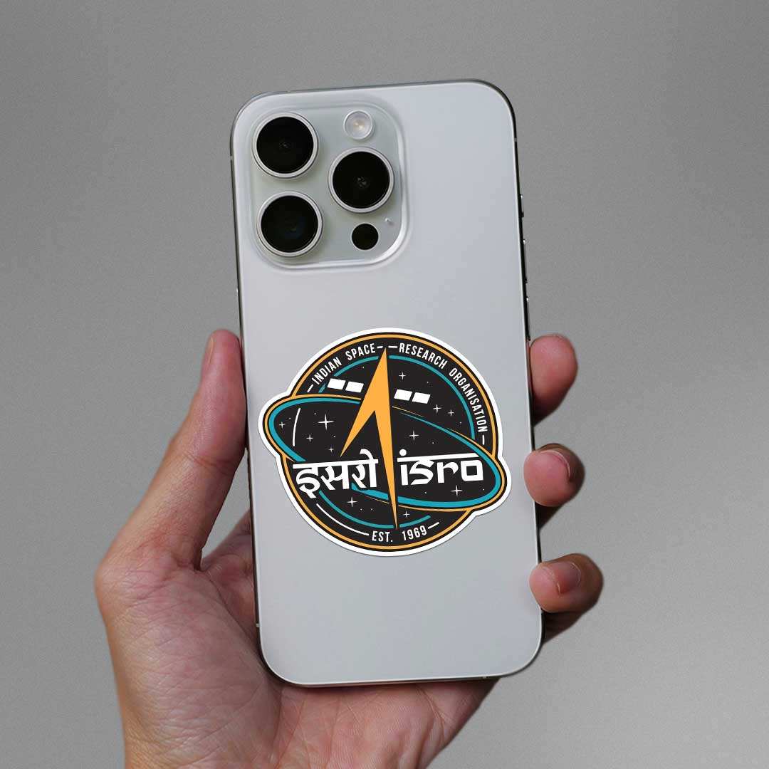 Buy Isro Sticker Online | Premium Waterproof Vinyl | STICK IT UP