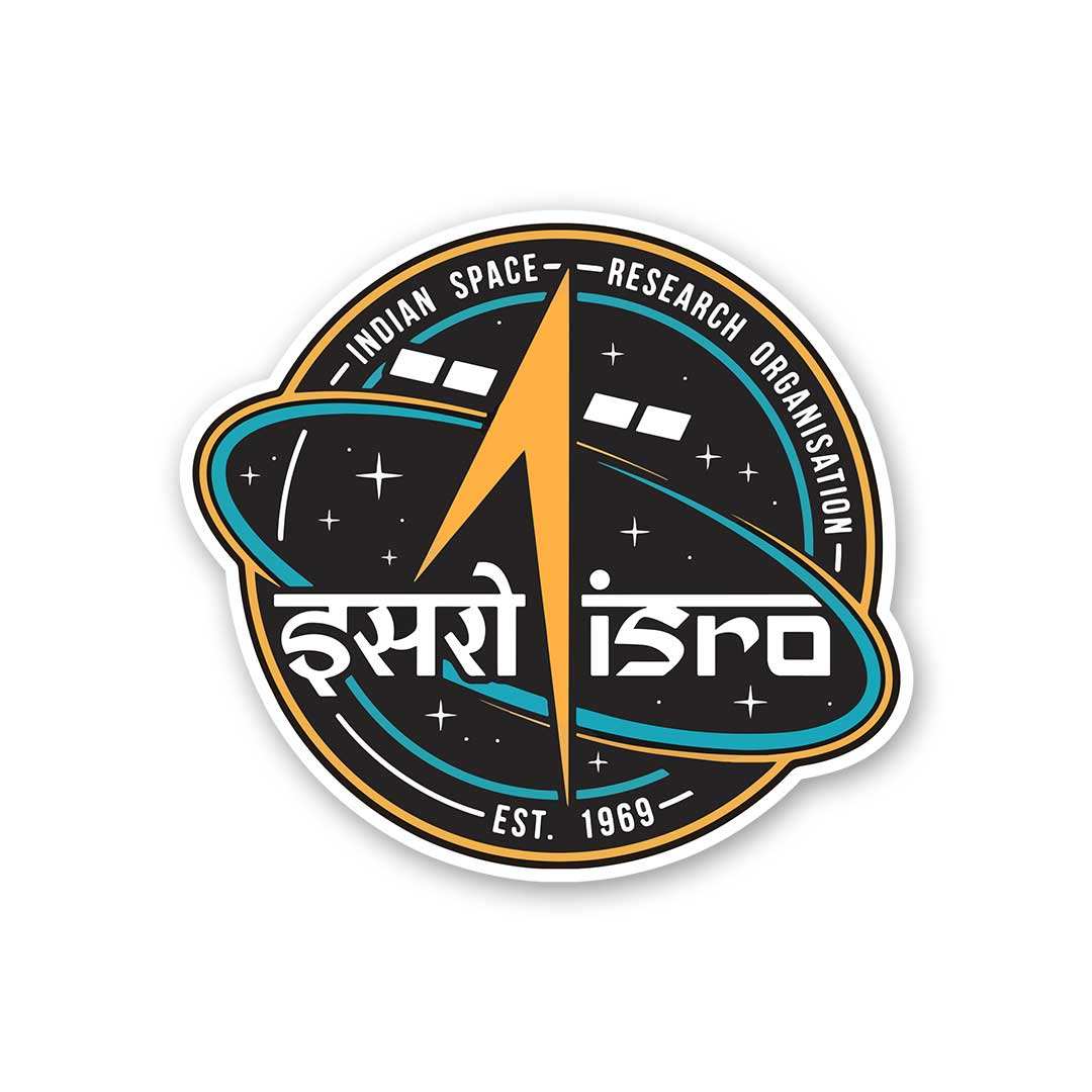 Buy Isro Sticker Online | Premium Waterproof Vinyl | STICK IT UP